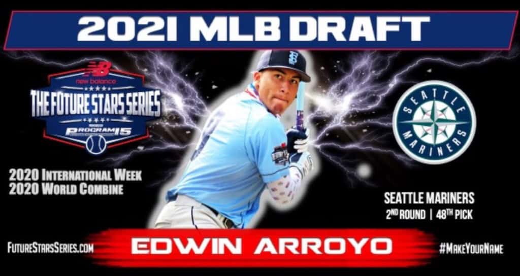 2021 MLB Draft: Edwin Arroyo, 48th Overall, Seattle Mariners – Future ...