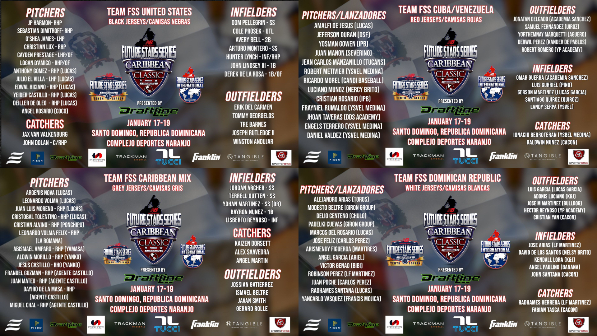 2026 Caribbean Classic Rosters Presented by DraftLine Finalized ...